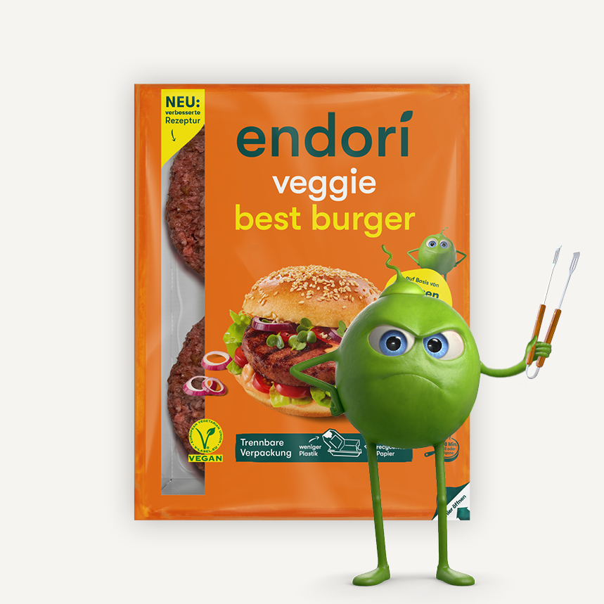 endori - Leckere & nachhaltige Fleischalternative aus Erbsen | endori